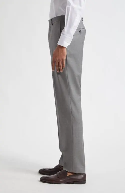 Zegna Mélange Wool Trousers
