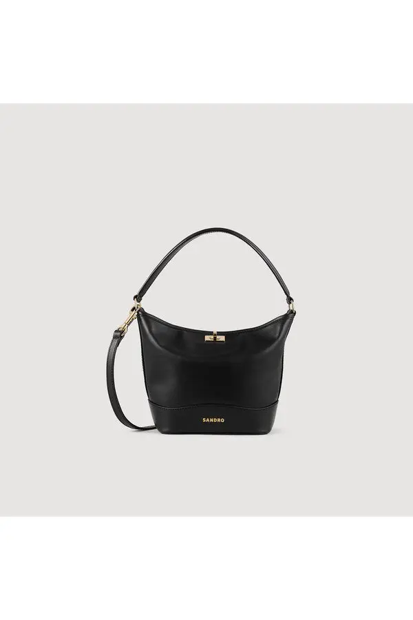 Sandro Tangoso Mini Leather Bag