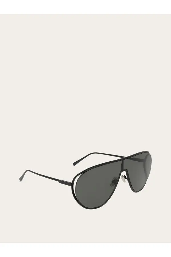 FERRAGAMO Pilot Mask Sunglasses