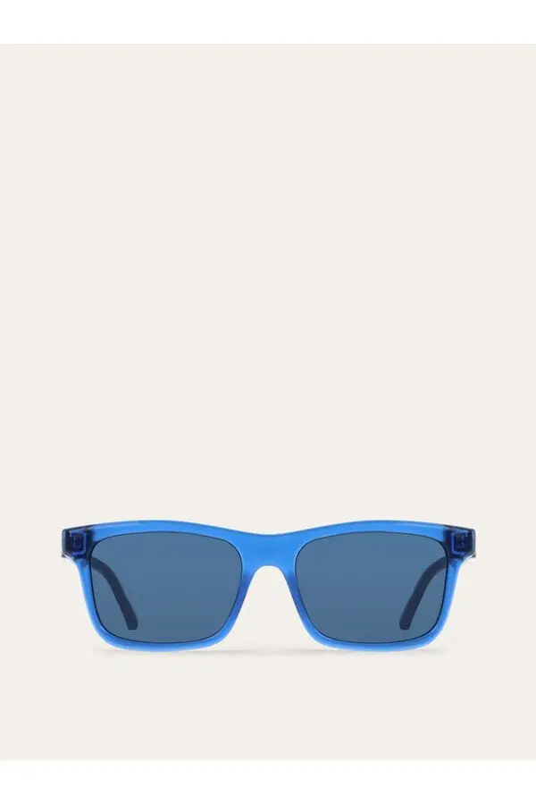 FERRAGAMO Aviator Frame Sunglasses - Red