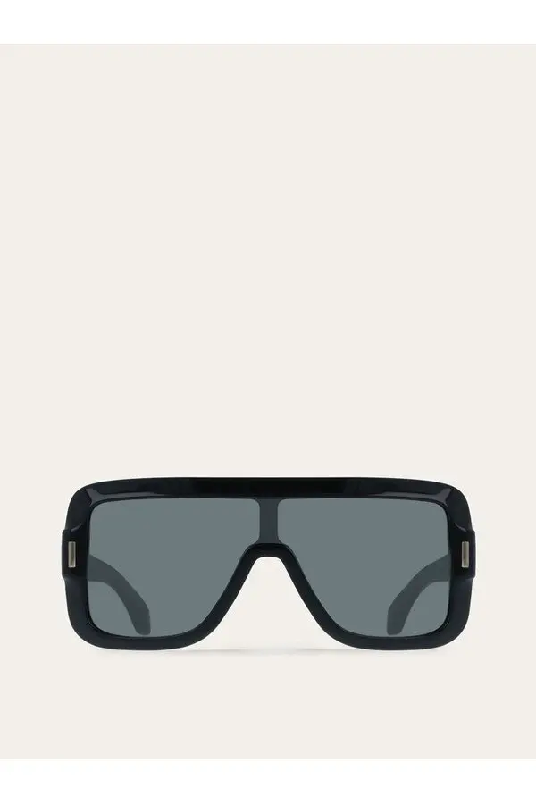 FERRAGAMO Mask Sunglasses - Black