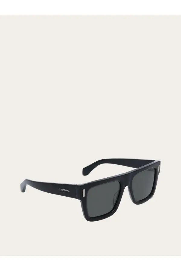 FERRAGAMO Rectangle Frame Sunglasses - Black