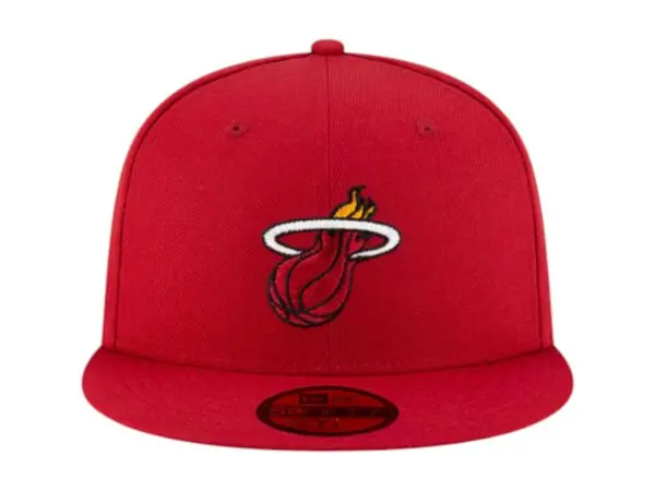 OVO X Nba Miami Heat 59fifty Fitted Cap - Black/red/white