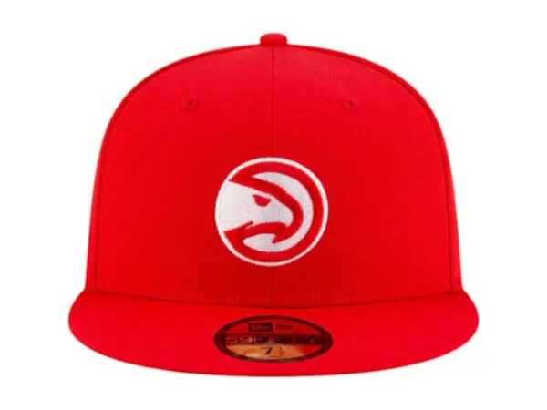 OVO X Nba Atlanta Hawks 59fifty Fitted Cap - Red/white/black
