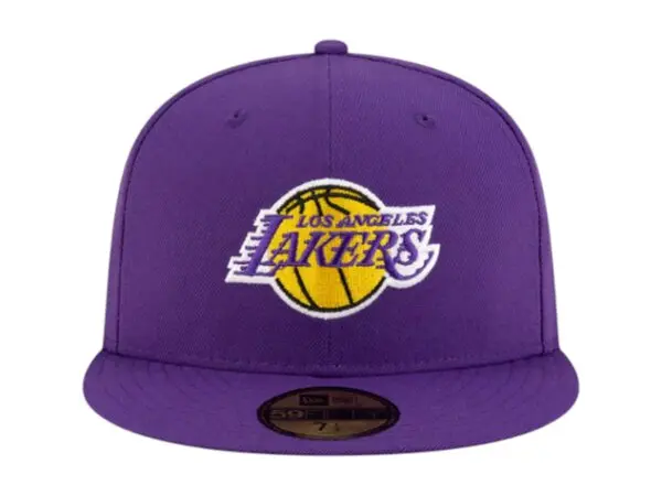 OVO X Nba Los Angeles Lakers 59fifty Fitted Hat - Purple/gold