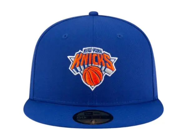 OVO X Nba New York Knicks 59fifty Fitted Cap - Blue/orange