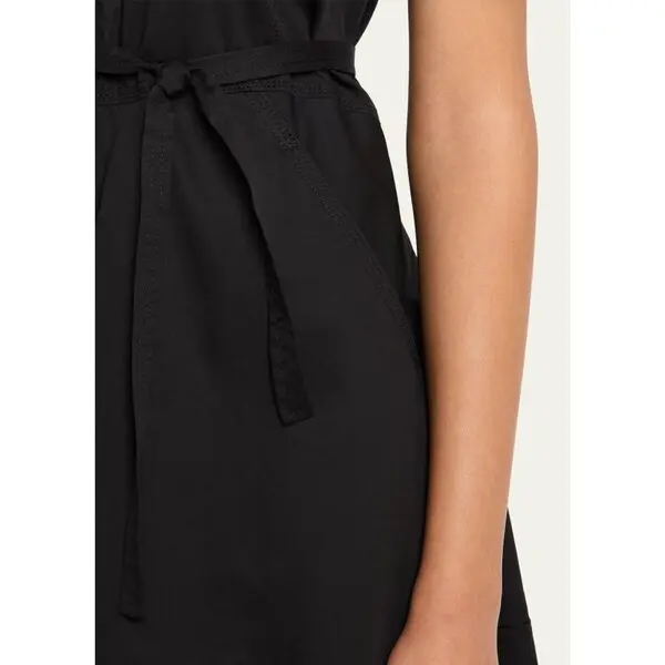 A.L.C. Julie Short-sleeve Shirtdress - Navy