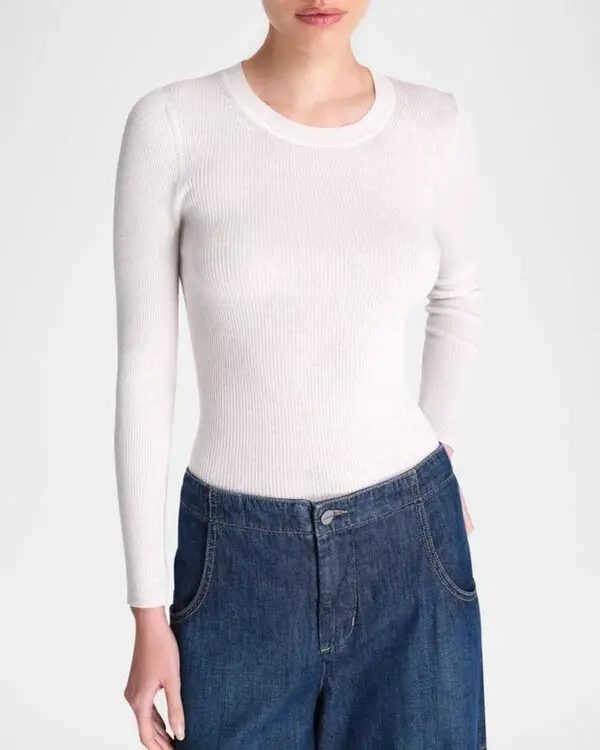 TWP Ribbed Wool Pullover
