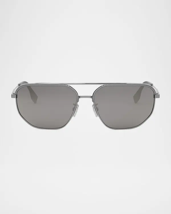 Fendi Rectangle Sunglasses - Gray