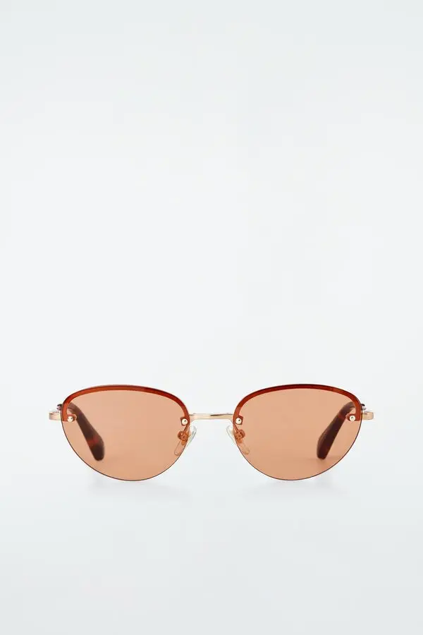 Cos Daze Cat-eye Sunglasses - Gold