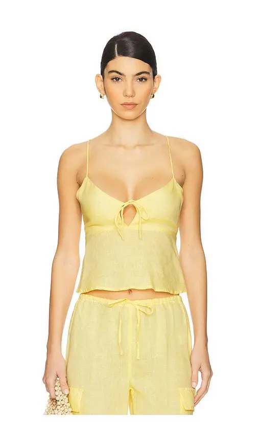 L*Space Syros Top - Yellow