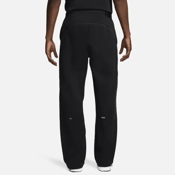 Nike Nocta Nocta Fleece Cs Open-hem Sweatpants - Black