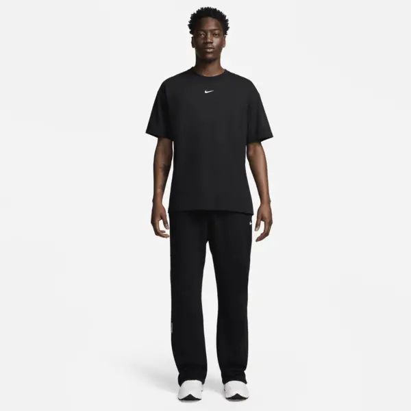 Nike Nocta Nocta Fleece Cs Open-hem Sweatpants - Black