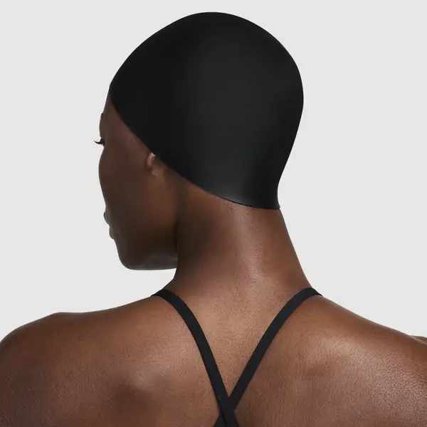 Nike Swim Silicone Dome Cap - Black