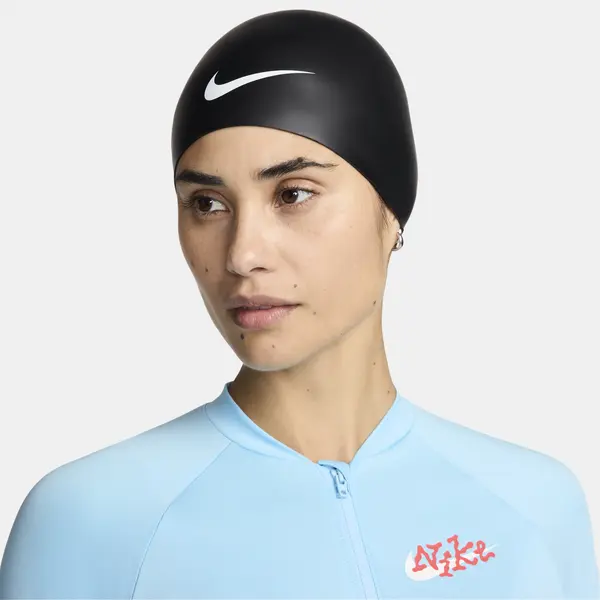 Nike Swim Silicone Dome Cap - Black