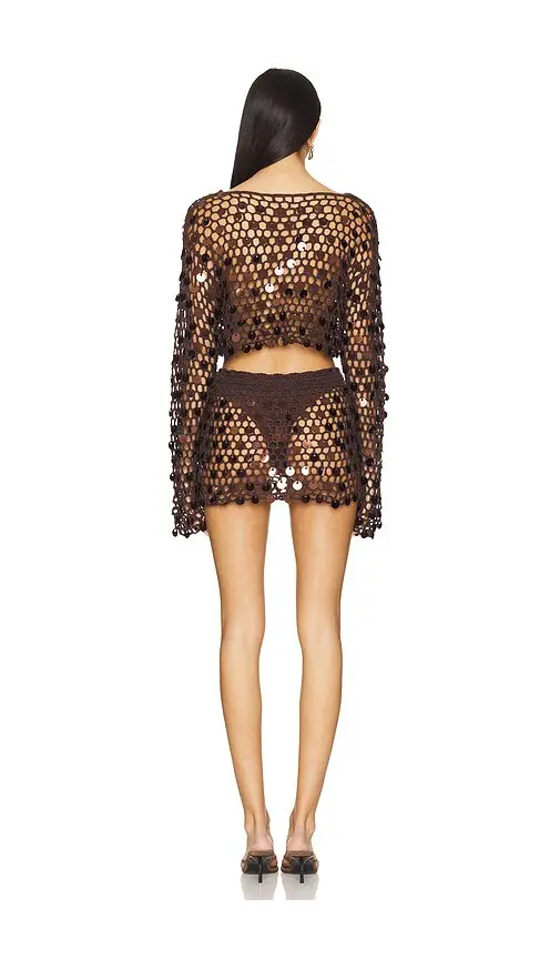 Superdown Coralie Skirt Set - Brown