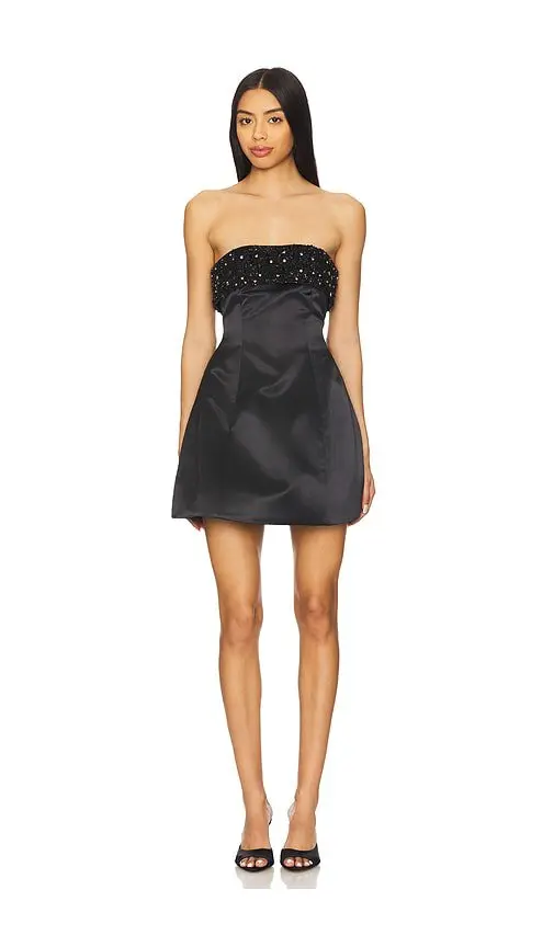 LOVERS AND FRIENDS Audrey Embellished Mini Dress