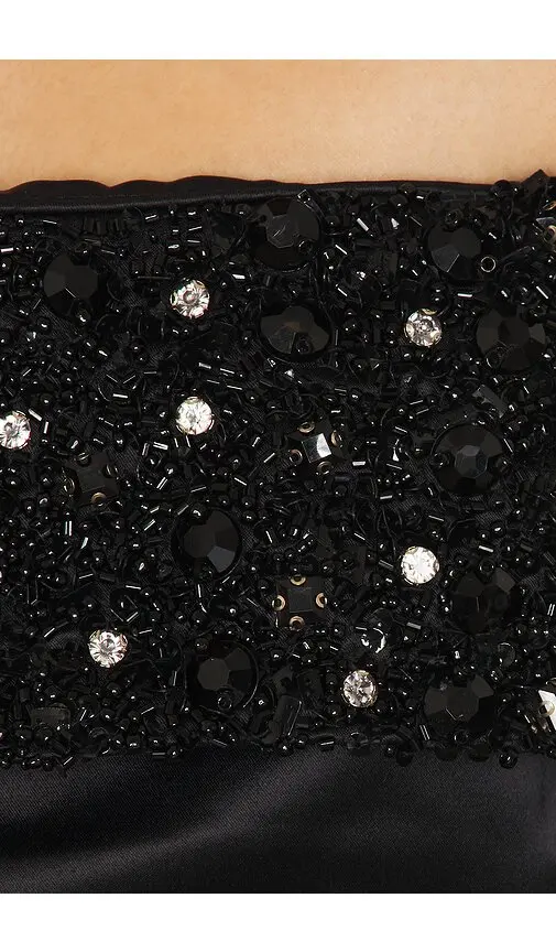 LOVERS AND FRIENDS Audrey Embellished Mini Dress