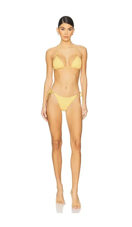 L*Space Banning Bikini Bottom - Daisy