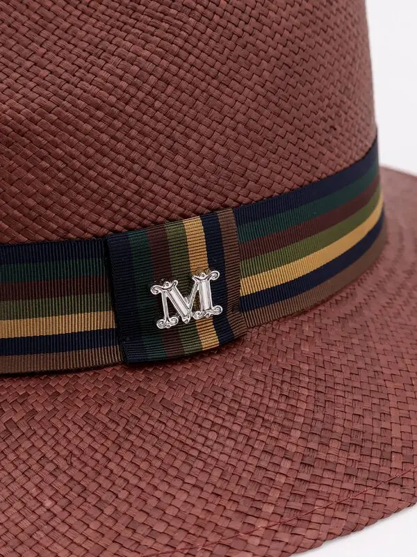 Max Mara Rodesia Rafia Hat - Brown
