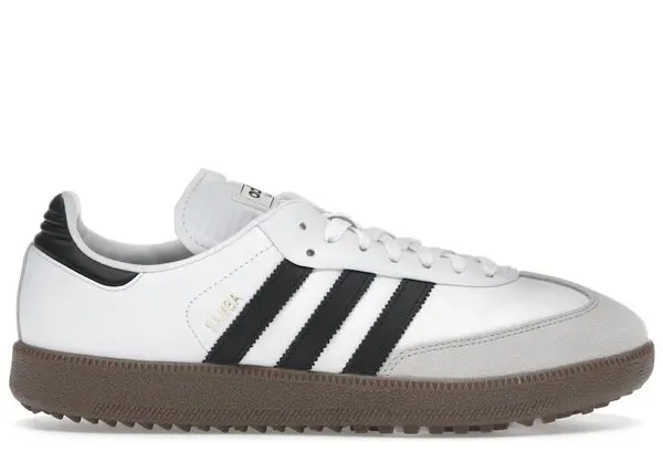 Adidas Samba Spikeless Golf Sneakers - Cloud White/core Black/gum