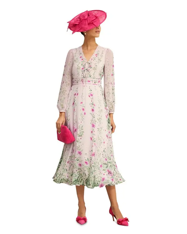 HOBBS LONDON Fay Silk Dress