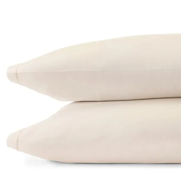 HUDSON PARK COLLECTION Italian Percale Twin Sheet Set Exclusive - Vanilla Sky