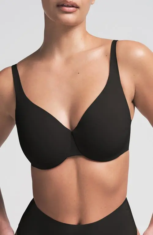 SKIMS Unlined Full Coverage Bra - Onyx