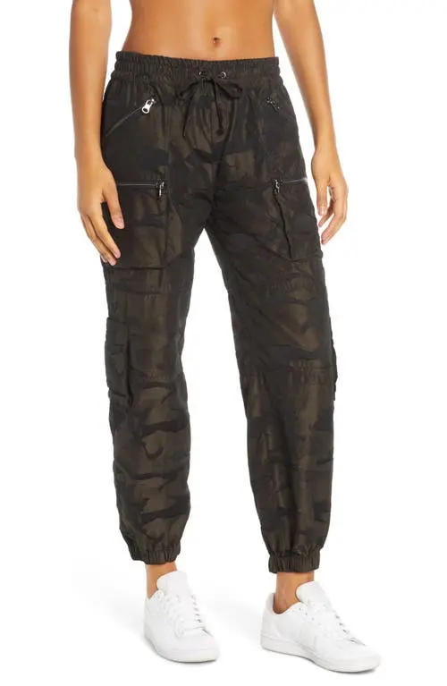 Blanc Noir Airborne Cargo Jogger Pants - Camo