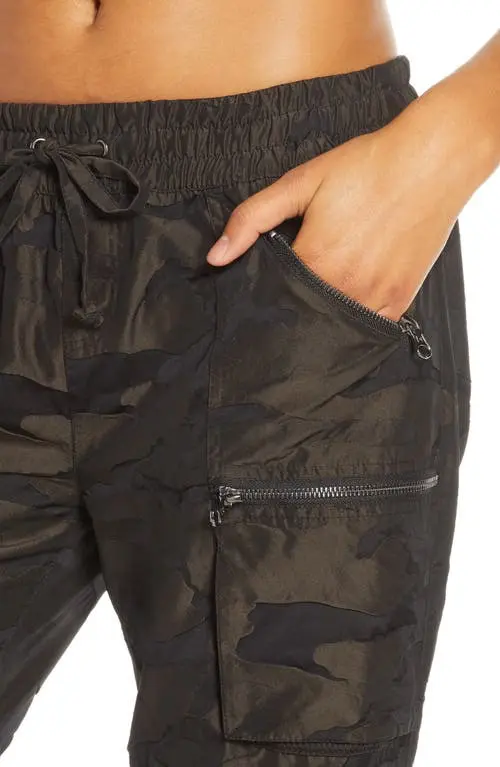 Blanc Noir Airborne Cargo Jogger Pants - Camo