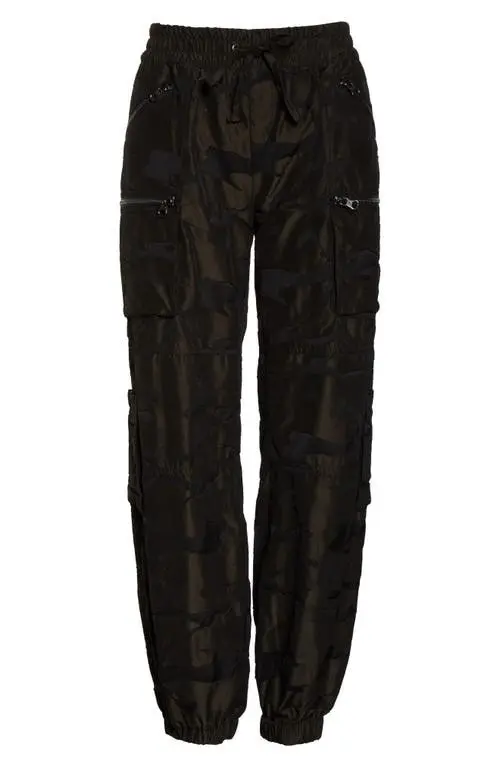 Blanc Noir Airborne Cargo Jogger Pants - Camo