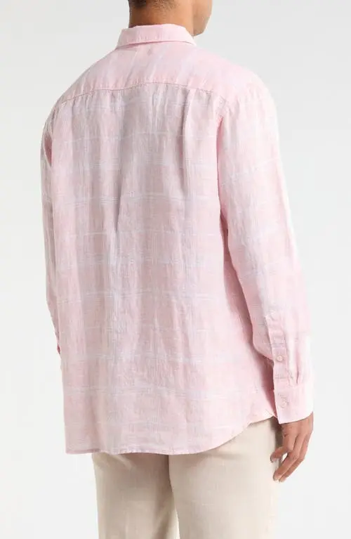 Tommy Bahama Paradiso Plaid Button-up Shirt - Passion Peach