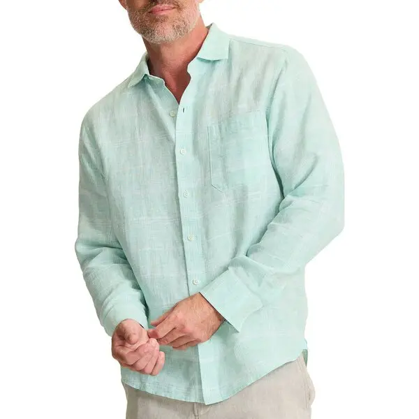 Tommy Bahama Paradiso Plaid Button-up Shirt - Sprite
