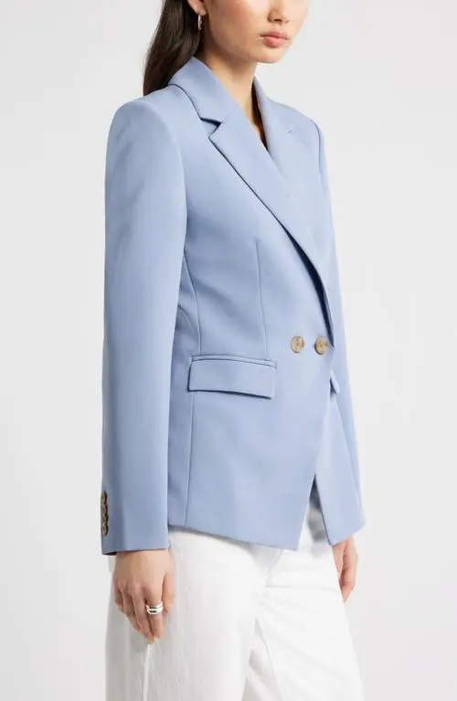 OPEN EDIT Hourglass Blazer - Blue Umbra
