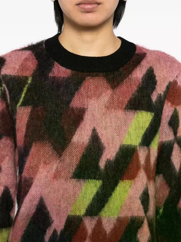 Maison Kitsuné Graphic Jacquard Jumper