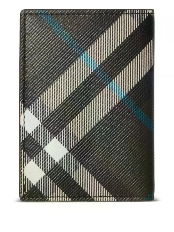 Burberry Check Pattern Cardholder