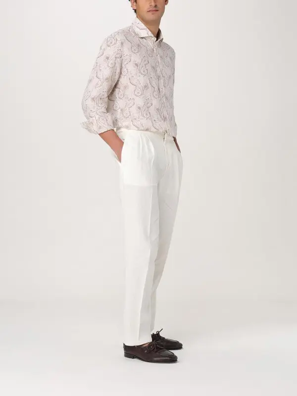 Brunello Cucinelli Linen Trousers