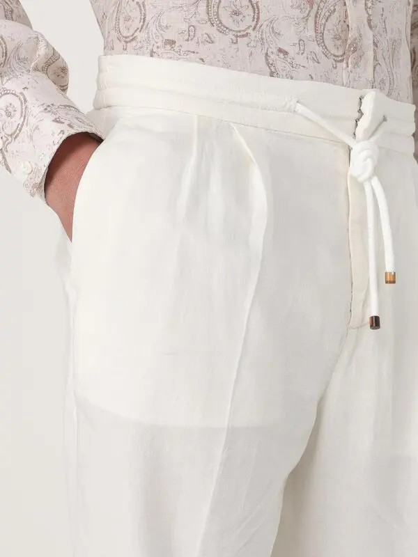 Brunello Cucinelli Linen Trousers