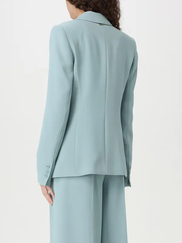 TWINSET Single Breasted Jacket - Sky Blue