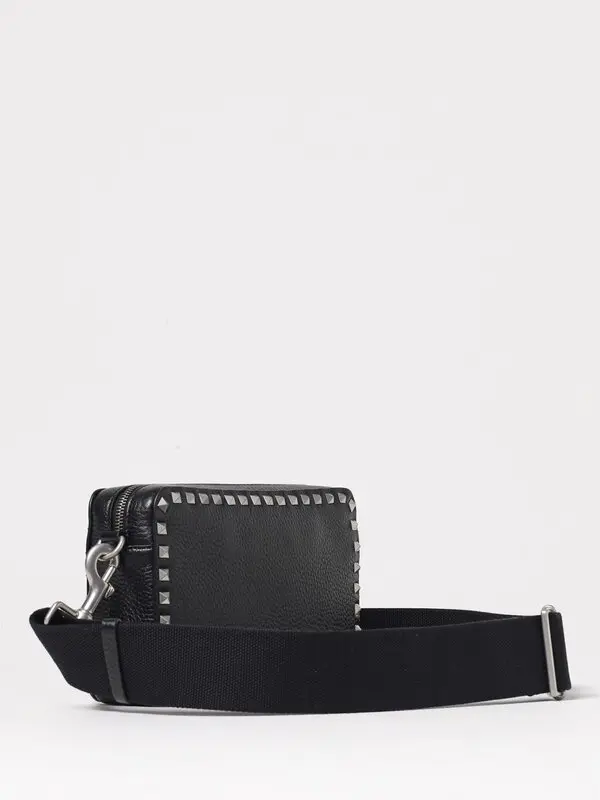 Valentino Garavani Studded Shoulder Bag - Black
