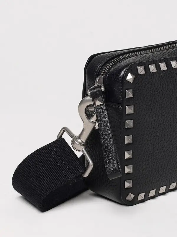 Valentino Garavani Studded Shoulder Bag - Black
