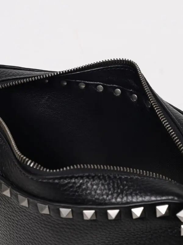 Valentino Garavani Studded Shoulder Bag - Black