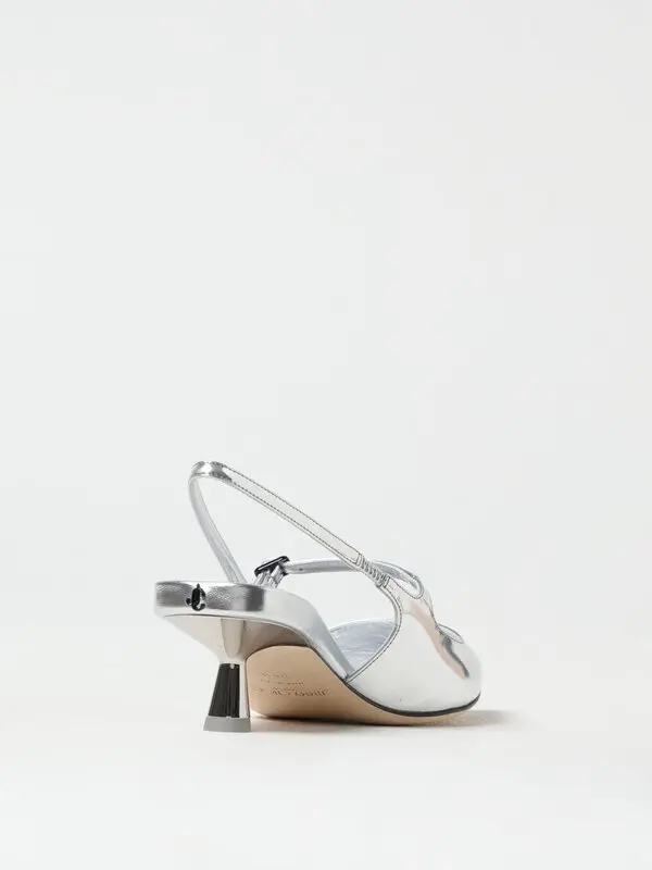 JIMMY CHOO Slingback Pumps With Metallic Finish