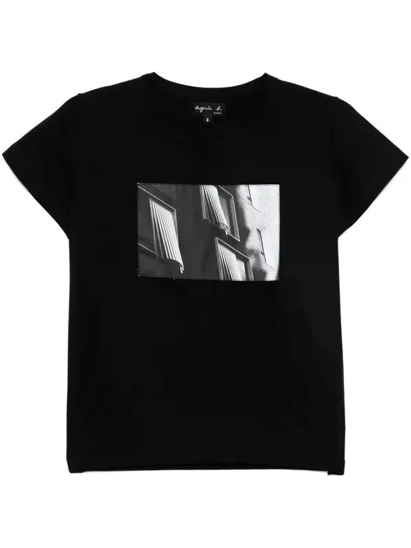 AGNES B. Graphic Print T-shirt
