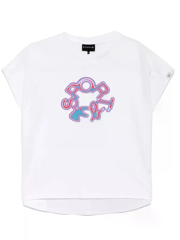 SPORT B. BY AGNÈS B. Logo-printed T-shirt - 011