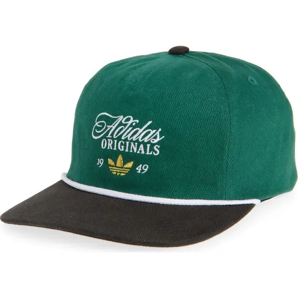 Adidas Masterpiece Baseball Cap - Collegiate Green/ Black