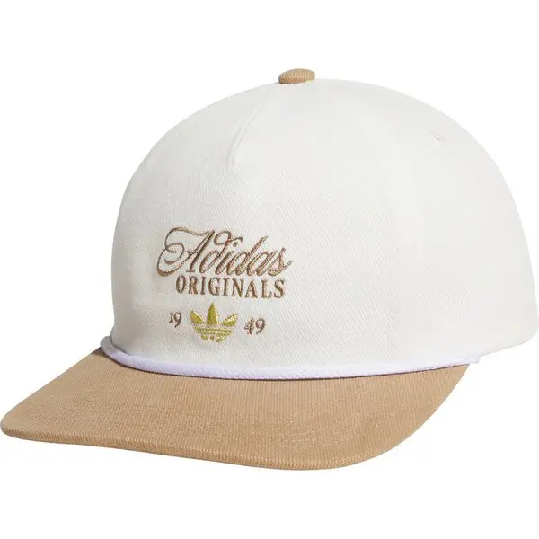Adidas Masterpiece Baseball Cap - Off White/cardboard Brown