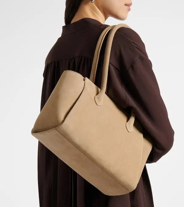 AESTHER EKME Small Suede Tote Bag