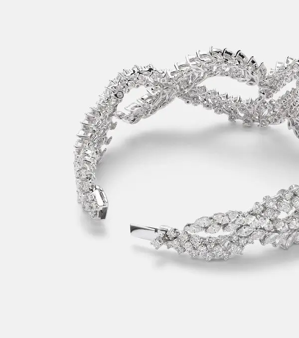 Yeprem 18kt White Gold Diamond Bracelet