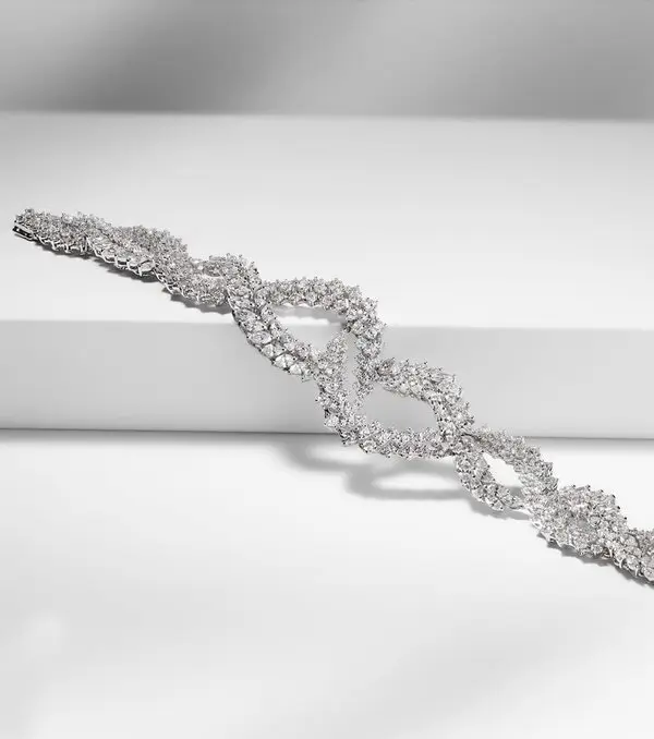Yeprem 18kt White Gold Diamond Bracelet
